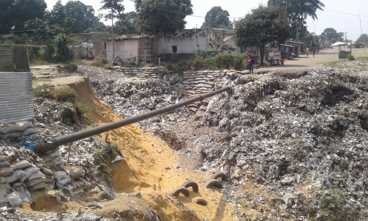 Fight against erosion and flooding in the Kisenso district, Kinshasa ...
